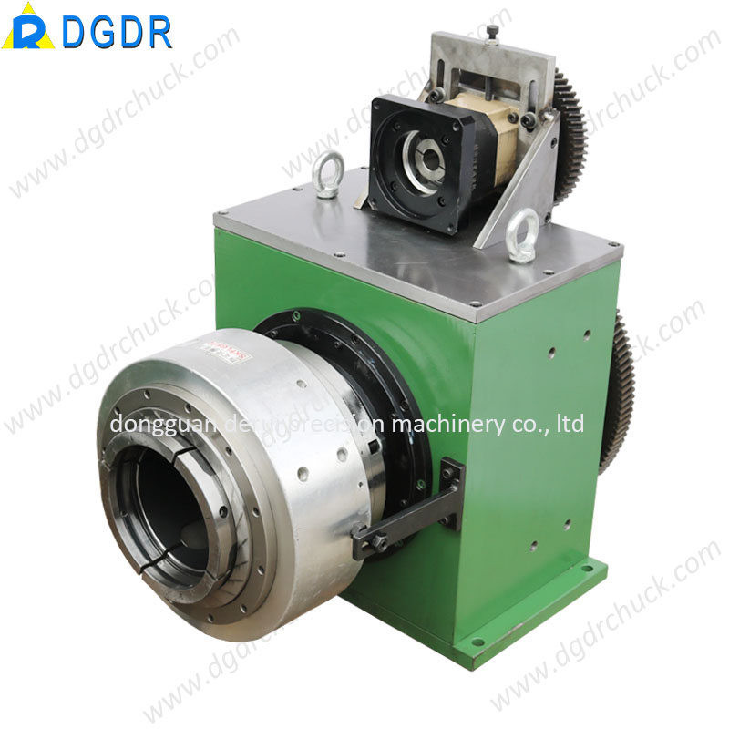 laser cutting machine rotary power chuck spindle holder 89mm through ...