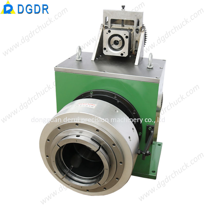 laser cutting machine rotary power chuck spindle holder 89mm through ...