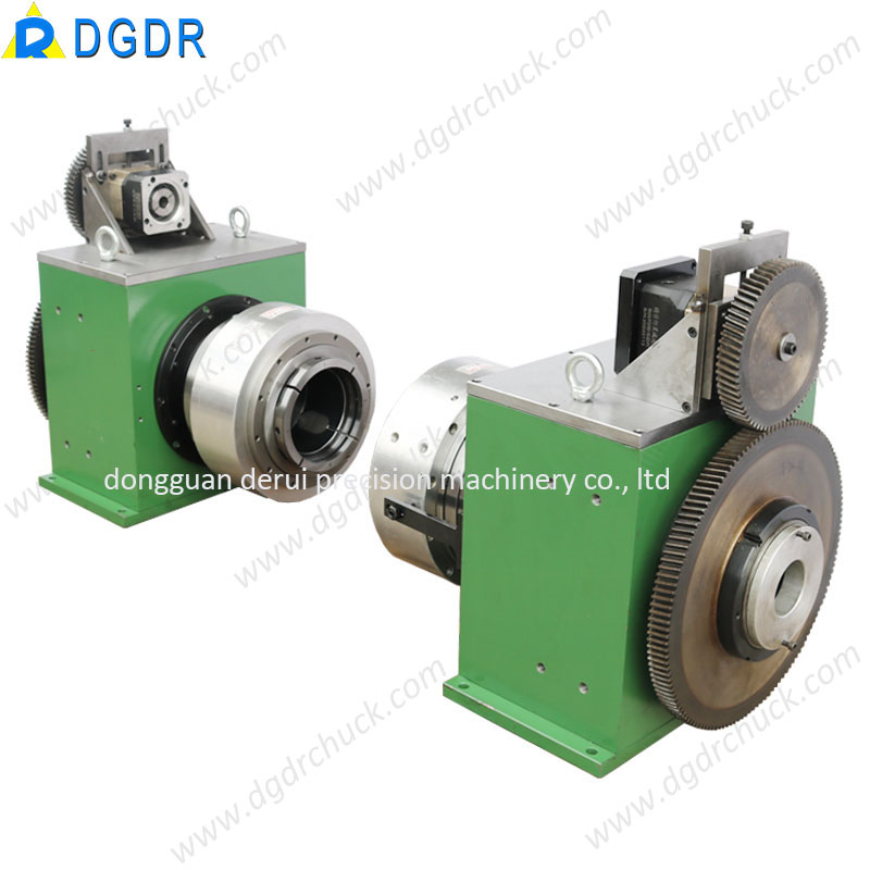 laser cutting machine rotary power chuck spindle holder 89mm through ...