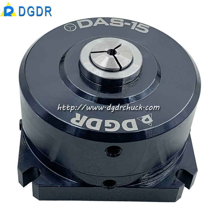 Stationary mini air collet chuck DAS-15 for tapping machine drilling ...